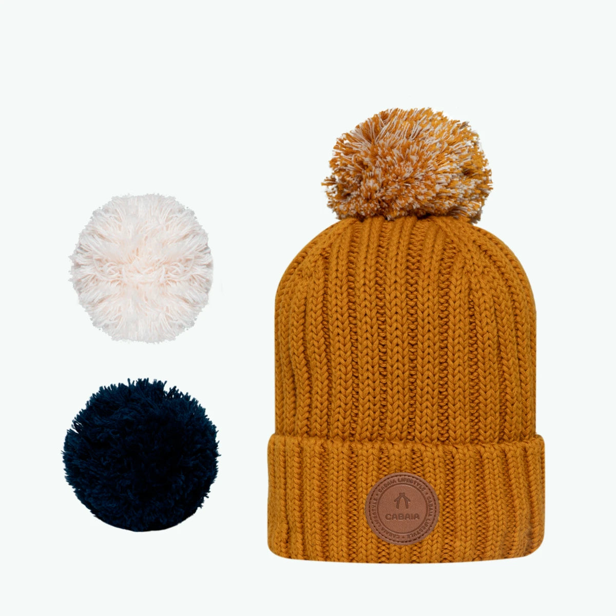 French Mule Moutarde - Bonnet taille unique adulte